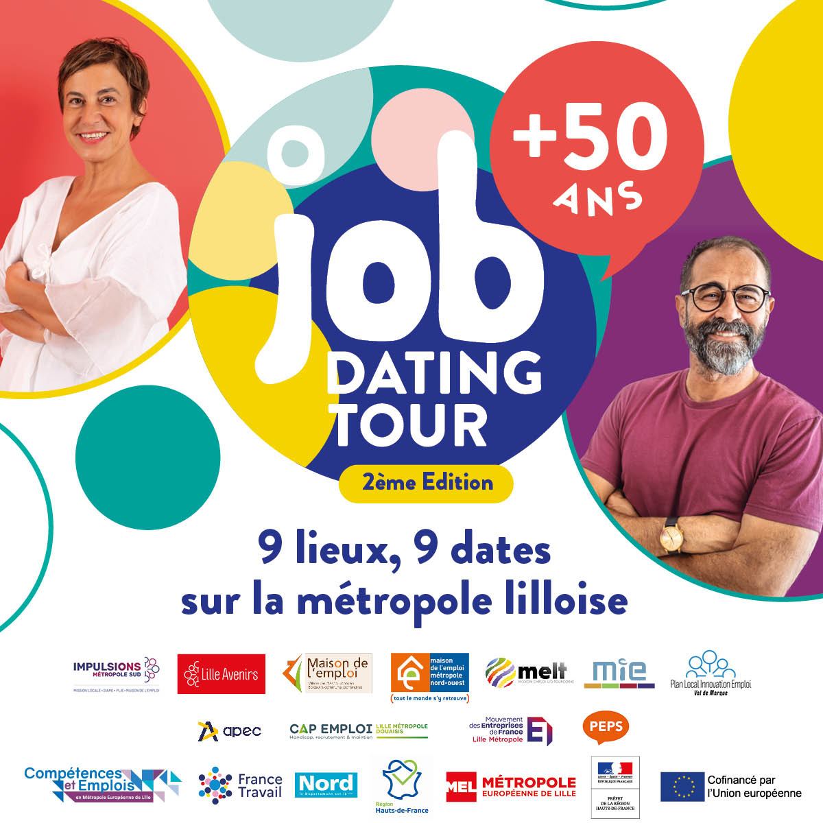 📣 Succès pour la seconde édition du JOB DATING TOUR DES + DE 50 ANS sur ...